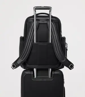 Tumi Leather Arrivé Barker Backpack