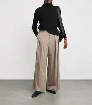 Issey Miyake Round Pleated Trousers