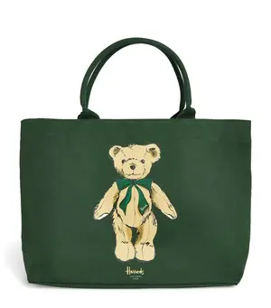 Harrods Henry Bear Medium Tote Bag
