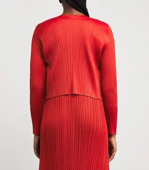 Issey Miyake Monthly Colors July Cardigan - Red