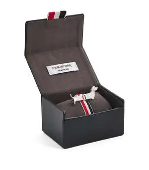 Thom Browne Sterling Limousine Tie Bar - Silver