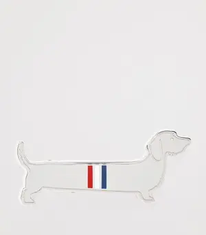 Thom Browne Sterling Limousine Tie Bar - Silver