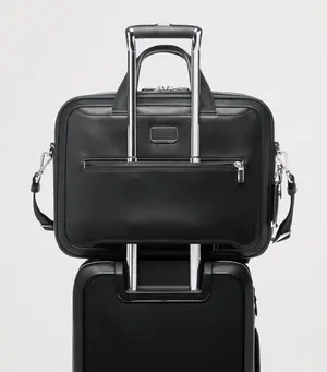 Tumi Leather Slim Briefcase