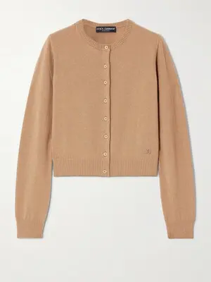 Dolce & Gabbana Cashmere Cardigan - Neutrals