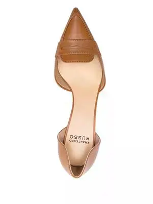 FRANCESCO RUSSO 60mm Leather Pumps
