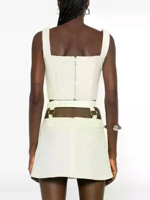 VESTIAIRE D'UN OISEAU LIBRE Sleeveless Corset Top
