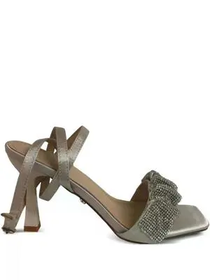 TWENTY FOURHAITCH Crystal-embellished Sandals