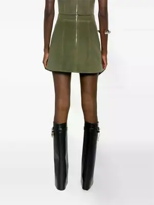 VESTIAIRE D'UN OISEAU LIBRE High-waisted A-line Mini Skirt