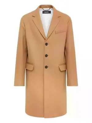 Dsquared2 Tailored Coat - Brown