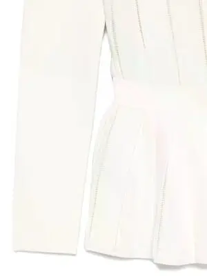Elisabetta Franchi Pleated Panelled Top