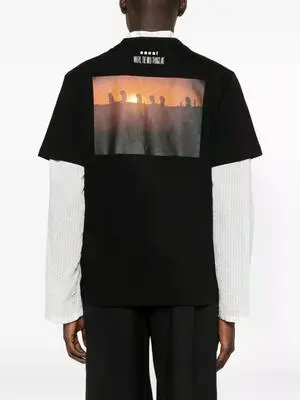 Sacai Graphic-print T-shirt