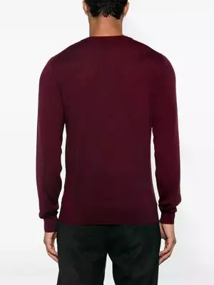 PIACENZA CASHMERE 1733 Crew-neck Wool Jumper - Red