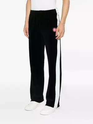 Casablanca Side-stripe Velour Trousers