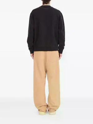 MAISON MARGIELA Appliqué Logo Sweatshirt - Black