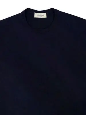 PIACENZA CASHMERE 1733 Crew-neck Cashmere Sweater - Blue
