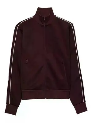 Prada Stripe-detail Zip-fastening Track Jacket - Red