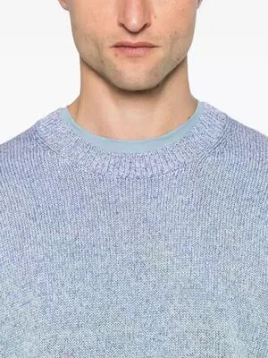 GRAN SASSO Cotton Sweater - Blue