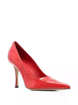 FERRAGAMO 110mm Pointed-toe Leather Pumps