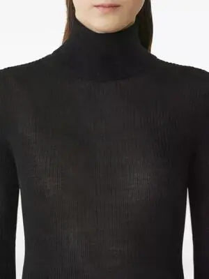 LANVIN Ribbed Turtleneck Sweater
