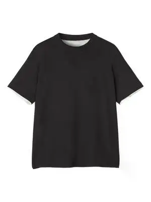 LANVIN Double-layered Cotton T-shirt
