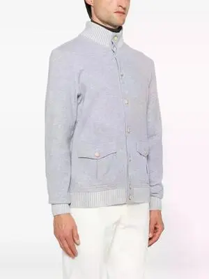 GRAN SASSO Button-fastening Ribbed-hem Jacket