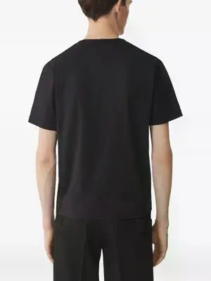LANVIN Logo-embellished Cotton T-shirt