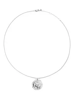 Monica Vinader Taurus Zodiac Pendant Necklace - Silver