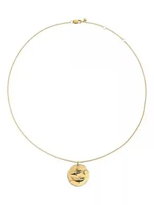 Monica Vinader Gp Zodiac Pisces Necklace - Gold