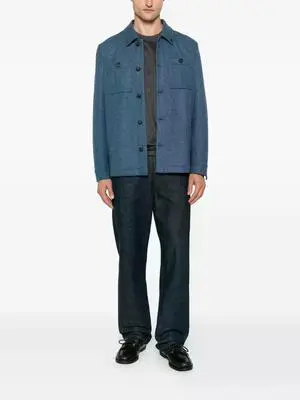 GRAN SASSO Button-fastening Patch-pocket Jacket