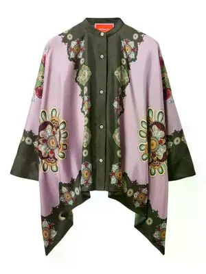 La DoubleJ Printed Silk Shirt