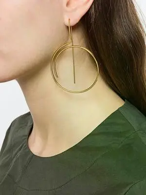 WOUTERS & HENDRIX Technofossils Curve Earring