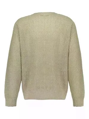 Frescobol Carioca Knitted Crew-neck Sweater - Neutrals