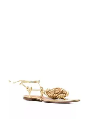 ALAMEDA TURQUESA Meredith Flat Sandals