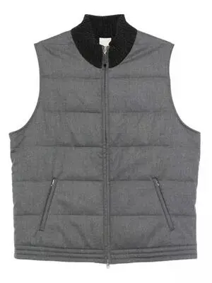 GRAN SASSO Quilted Wool Gilet