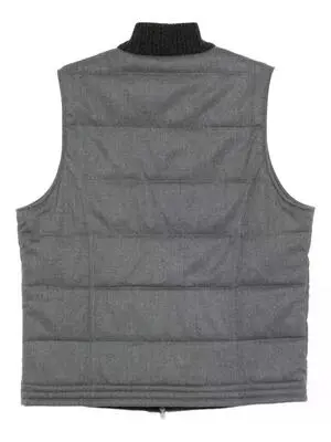 GRAN SASSO Quilted Wool Gilet