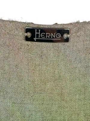 Herno V-neck Top With Side-tie