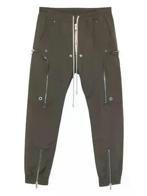 Rick Owens Zip-detail Cargo Trousers - Green
