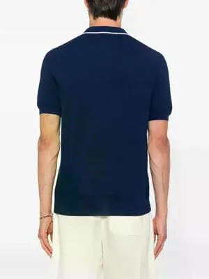 GRAN SASSO Short-sleeve Polo-collar T-shirt