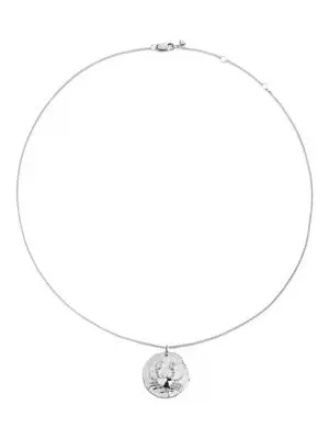 Monica Vinader Cancer Zodiac Pendant Necklace - Silver