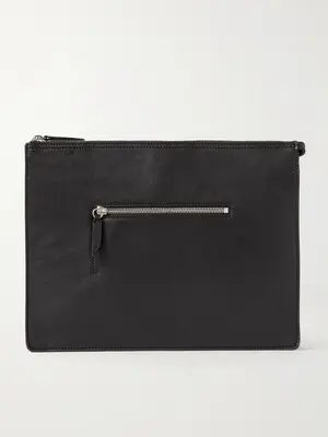 METIER Full-grain Leather Document Holder - Black