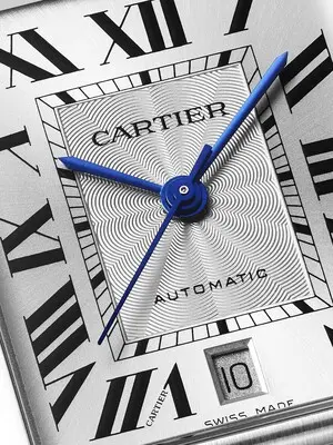 Cartier Tank Must Extra-large Automatic 31mm Stainless Steel Watch