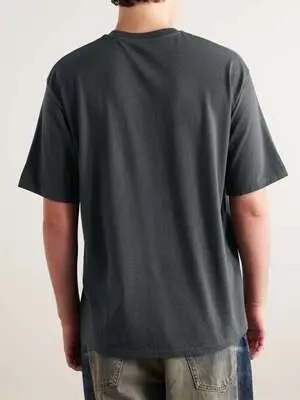 A.PRESSE Cotton And Cashmere-blend Jersey T-shirt