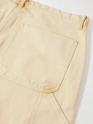 A.PRESSE Vintage Double-knee Wide-leg Jeans