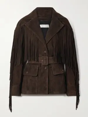 Nour Hammour Fringe Jackets For Women