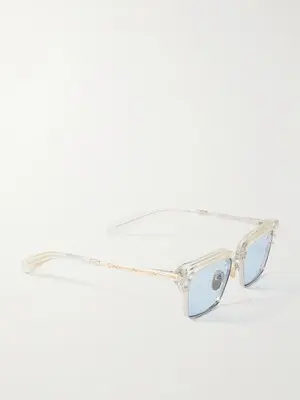 JACQUES MARIE MAGE Alin Square-frame Sunglasses - Silver