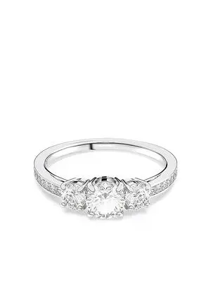 SWAROVSKI Three-stone Pave-set Ring