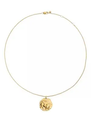 Monica Vinader Gp Zodiac Taurus Necklace - Gold