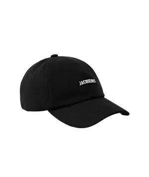 Jacquemus Embellished Cotton-twill Baseball Cap - Black