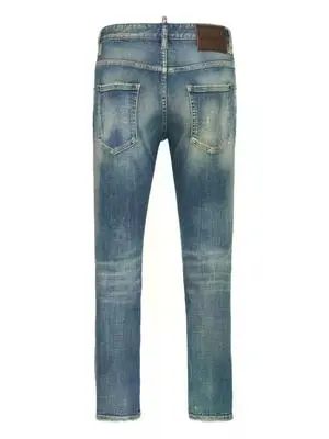 Dsquared2 Sandy Wash Skater Jeans - Blue