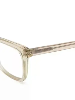 Saint Laurent Rectangle-frame Eyeglasses - Neutrals